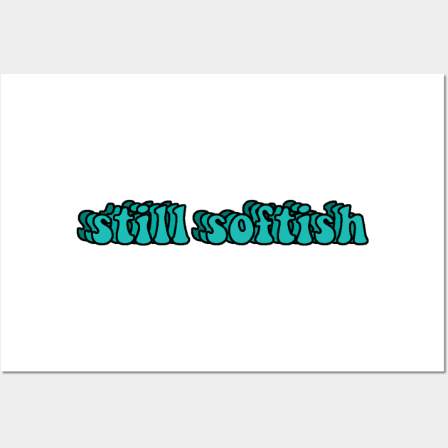 Tiktok Still Softish Blue Gradient Design - Tiktok - Posters and Art ...