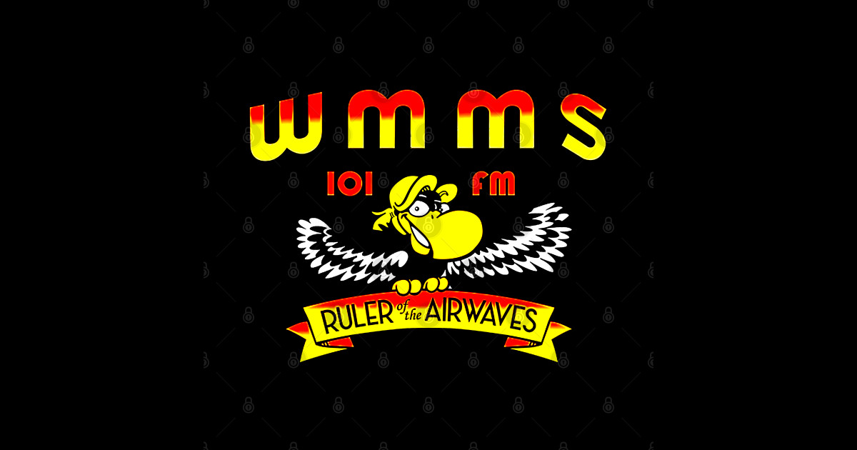Vintage WMMS Radio Station - Radio Station - Sticker | TeePublic