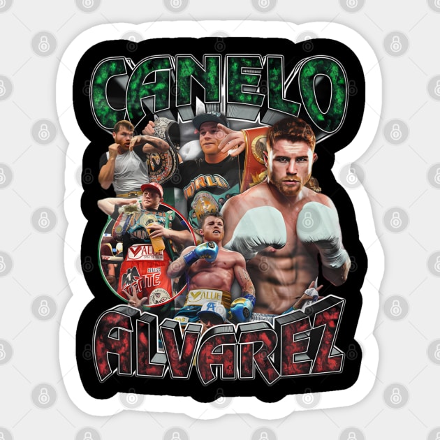 Canelo Alvarez 90's Hip-Hop Style Vintage Bootleg - Canelo Alvarez ...