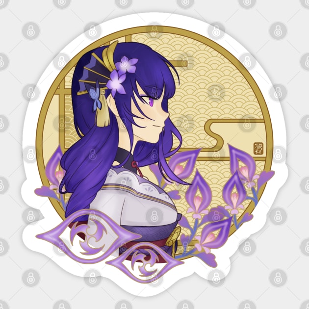 Raiden Ei, Genshin Impact - Genshin Impact - Sticker | TeePublic