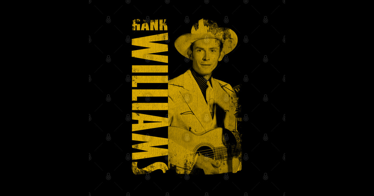 Hank Williams - Hank Williams - Sticker | TeePublic