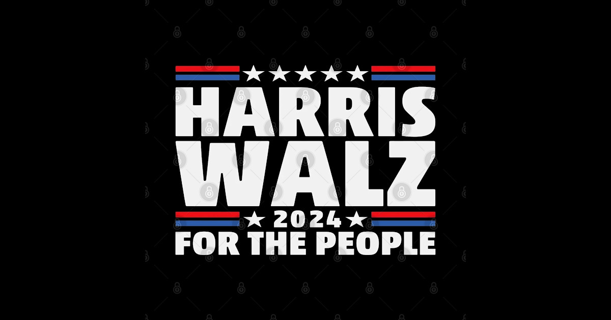 kamala walz 2024 - Harris Walz - Posters and Art Prints | TeePublic