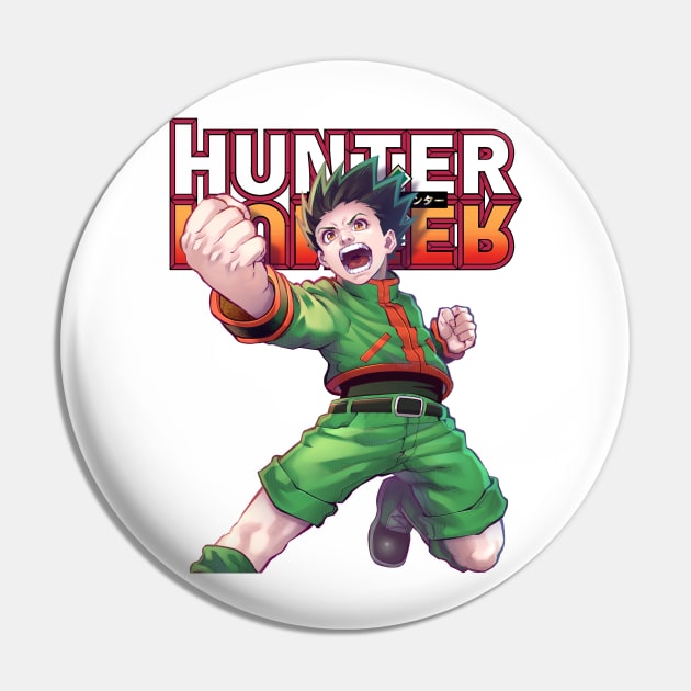 GON - Hunterxhunter - Pin | TeePublic