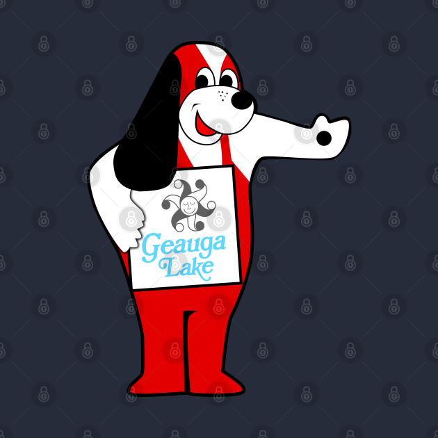 Geauga Lake Geauga Dog - Geauga Lake - T-Shirt | TeePublic
