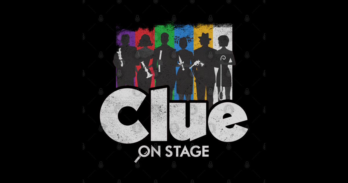 clue-on-stage - Clue - Sticker | TeePublic