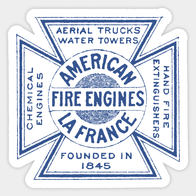 1909 American LaFrance Fire Engine Logo - American Lafrance Fire Engine ...
