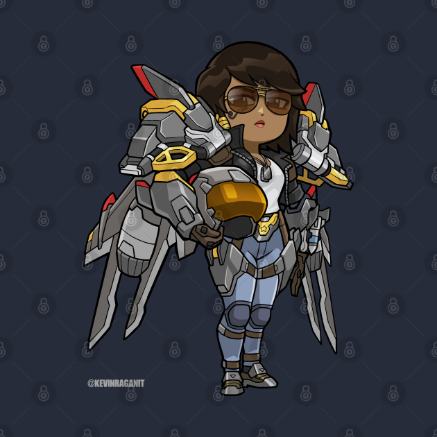 Aviator Pharah - Pharah Overwatch - T-Shirt | TeePublic