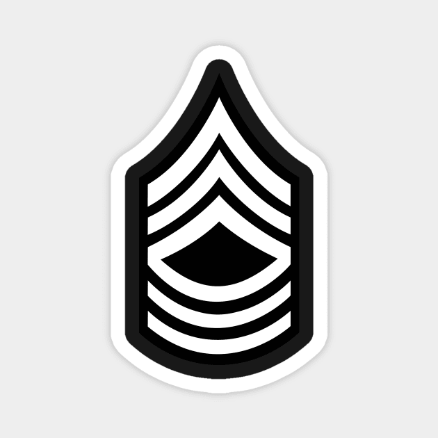 Enlisted Rank - Master Sergeant - Specialist - Magnet | TeePublic