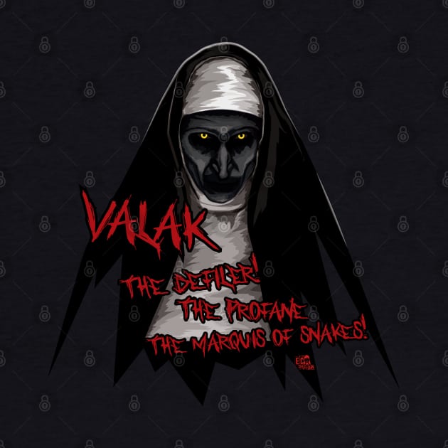 The Marquis of Snakes - Valak - Baseball T-Shirt | TeePublic