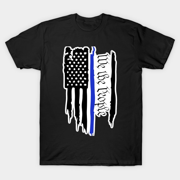 Thin Blue Line - Thin Blue Line - T-Shirt | TeePublic
