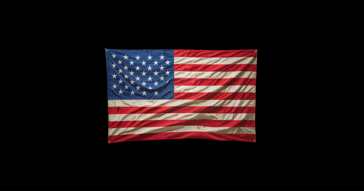 USA Flag 4th of July Memorial Day Veterans Day - Veterans Day - Posters ...
