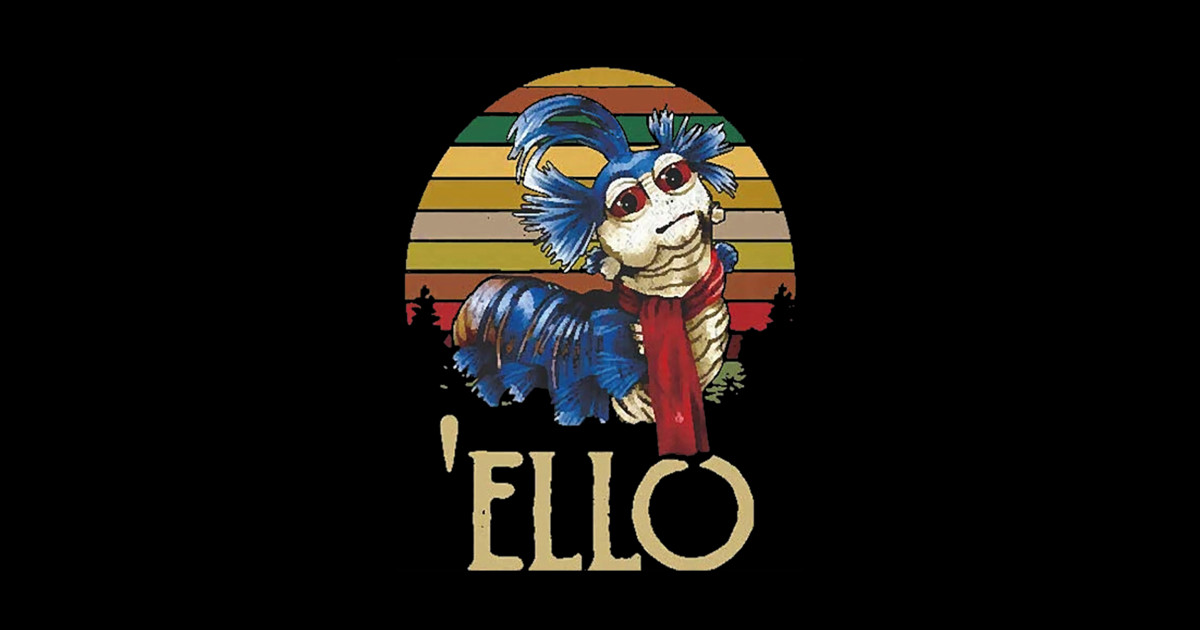 Labyrinth The Worm Ello Cult Labyrinth Vintage Retro Classic ...