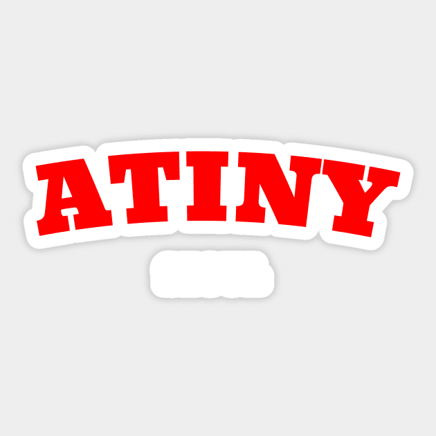 ATINY network - Atiny - Sticker | TeePublic