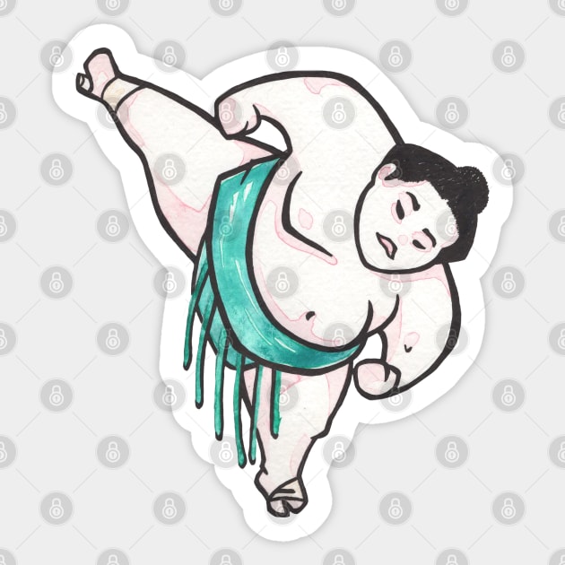Chibi Sumo - Meisei - Sumo - Sticker | TeePublic
