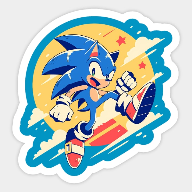 sonic - Sonic - Sticker | TeePublic