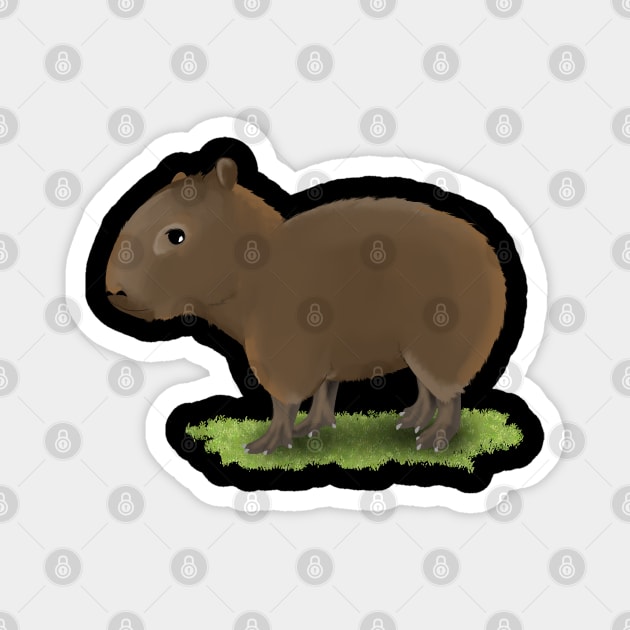 Capybara - Capybaras - Magnet | TeePublic