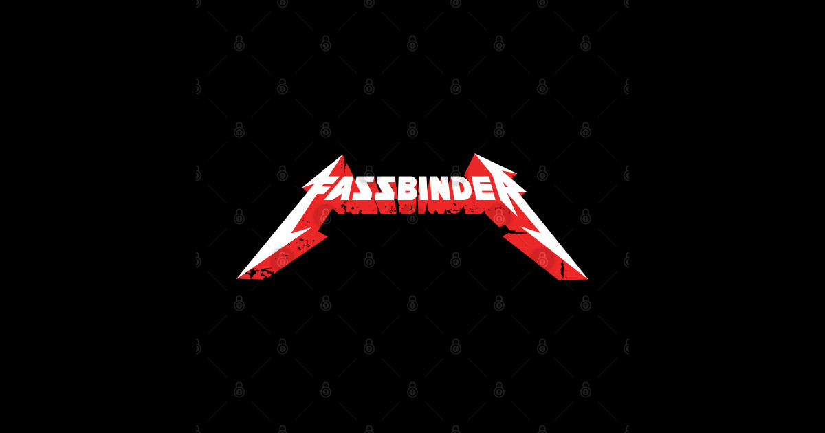 Fassbinder 2 - Fassbinder - Sticker | TeePublic