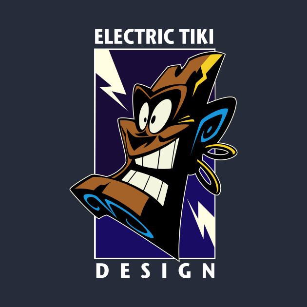 Electric Tiki logo - Tiki - T-Shirt | TeePublic