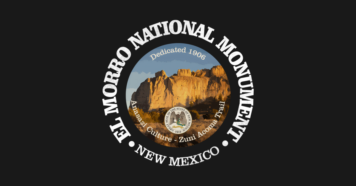 Vintage El Morro National Monument US Trail Hiking Nature - El Morro ...