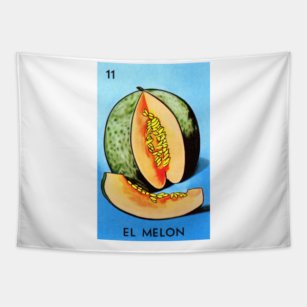 Loteria Mexicana Art - Mexican Lottery Gifts - Mexican Bingo El Melon ...