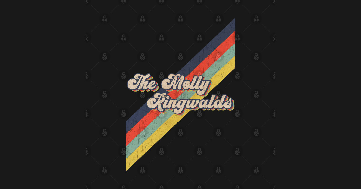 retro vintage color The Molly Ringwalds - The Molly Ringwalds - T-Shirt ...