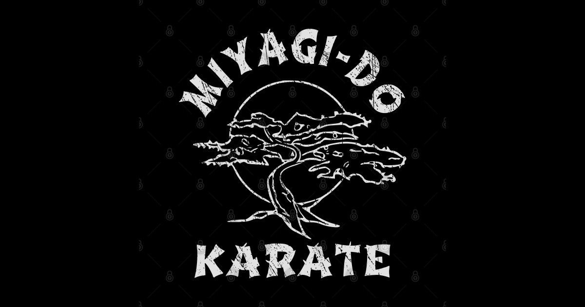Miyagi Do Karate Kid Bonsai Tree Retro - Karate - Posters and Art ...