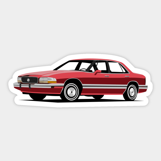 1995 Buick LeSabre - 1995 Buick Lesabre - Sticker | TeePublic