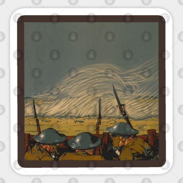 WW1 Trench Soldiers - Ww1 - Sticker | TeePublic