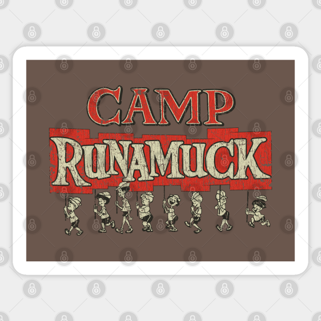 Camp Runamuck 1965 - 60s Tv - Sticker | TeePublic