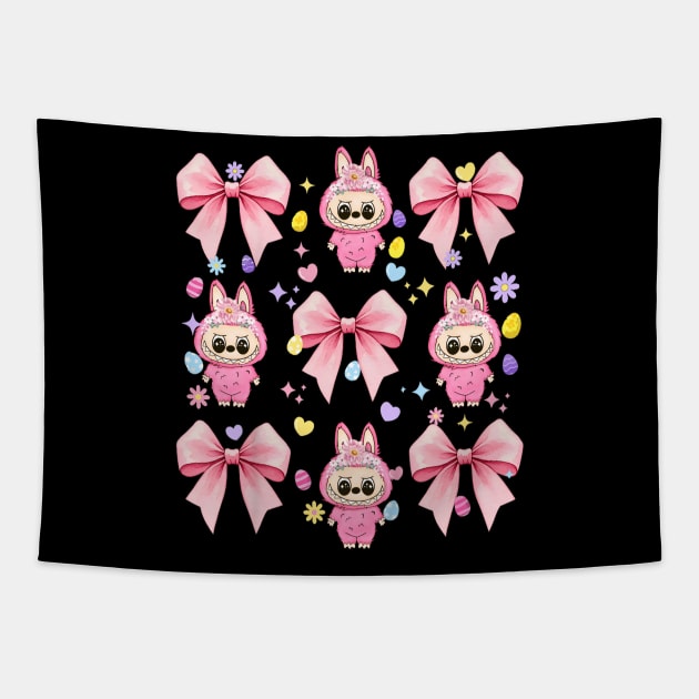 Labubu Easter Coquette Bow Cute Doll For Kids Girls - Labubu Easter ...