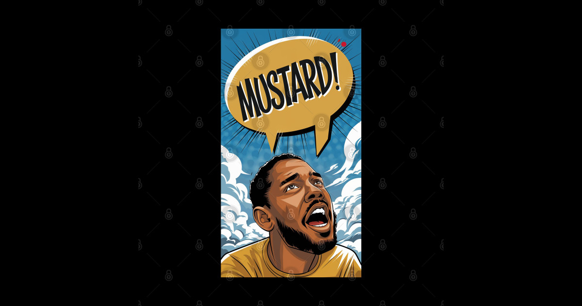 Mustard - Mustard - Sticker | TeePublic