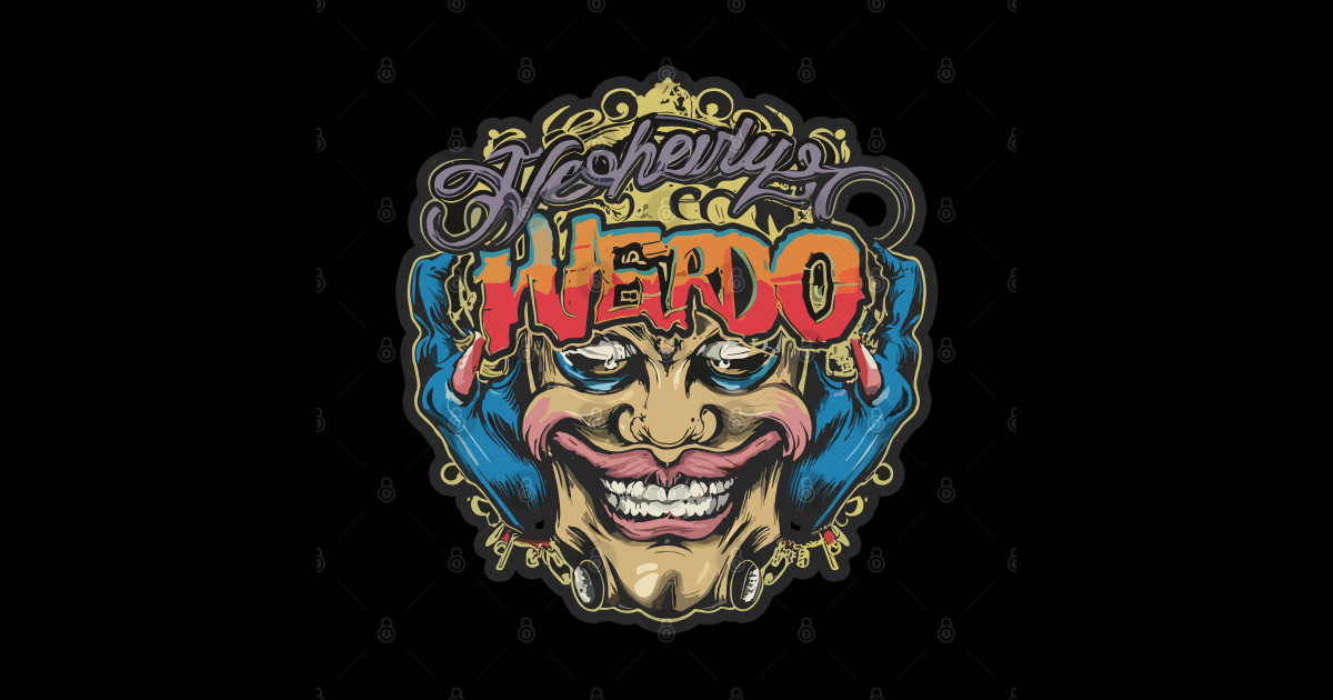 Weirdo Typography | Creepy Letters with Devilish Skull - Weirdo ...