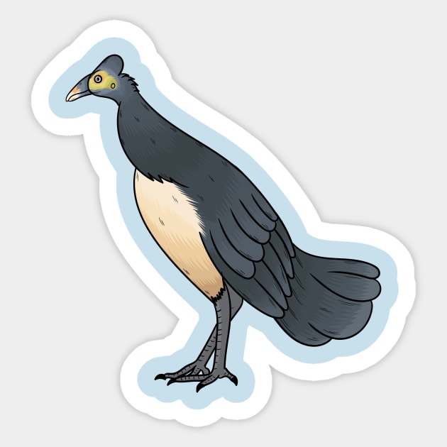 Maleo bird cartoon illustration - Maleo Bird Cartoon Illustration ...