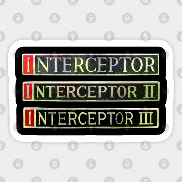 Jensen Interceptor 1960s-1970s classic car badges - Jensen - Sticker ...