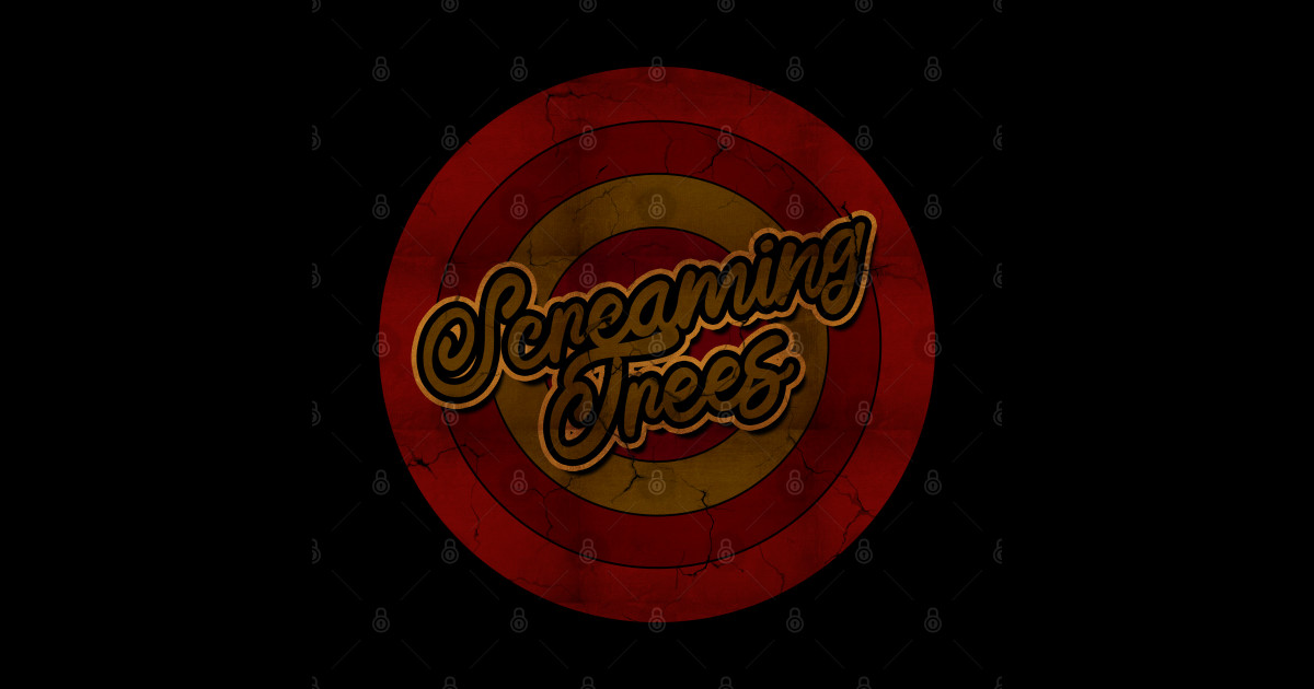 Circle Retro Screaming Trees - Screaming Trees - Posters and Art Prints ...
