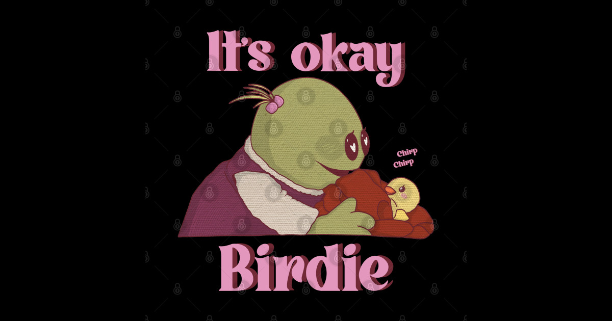 Nanalan it’s okay birdie - Nanalan - Posters and Art Prints | TeePublic
