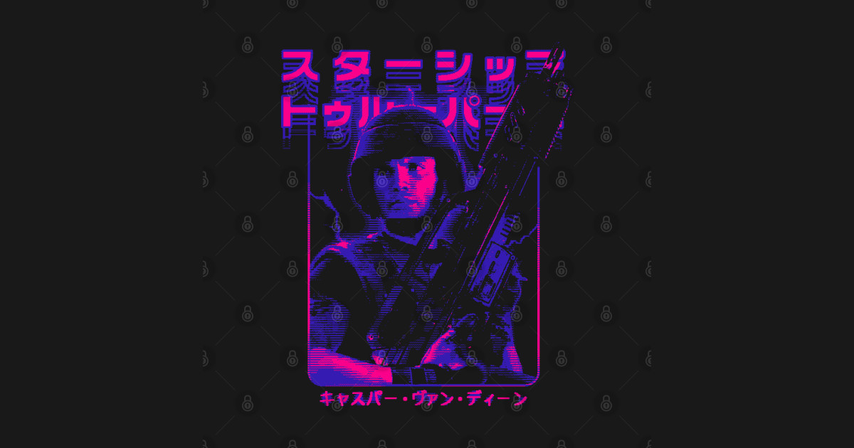 Starship Troopers: Johnny Rico - Starship Troopers - T-Shirt | TeePublic