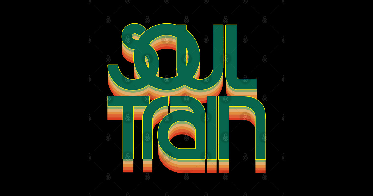 Soul Train Retro Color Green - Soul Train - Posters and Art Prints ...