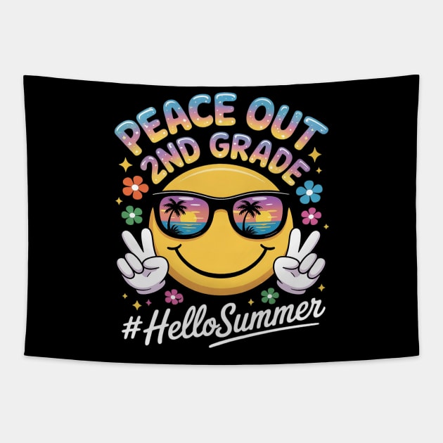 Peace Out 2nd Grade Hello Summer Last Day Of School - Peace Out 2nd ...