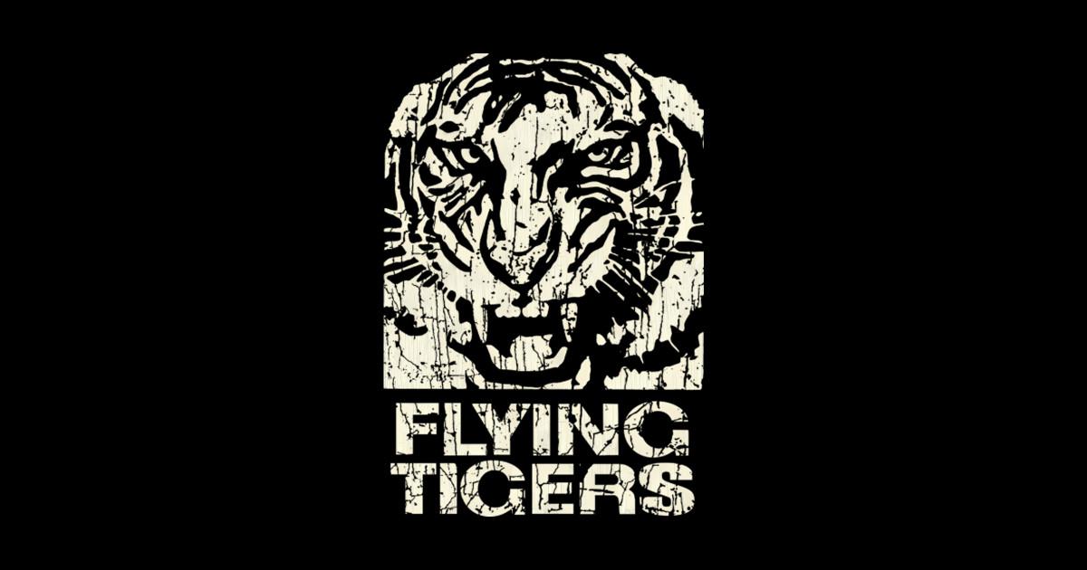 Flying Tigers - Vintage Look - Flying Tigers - Sticker | TeePublic