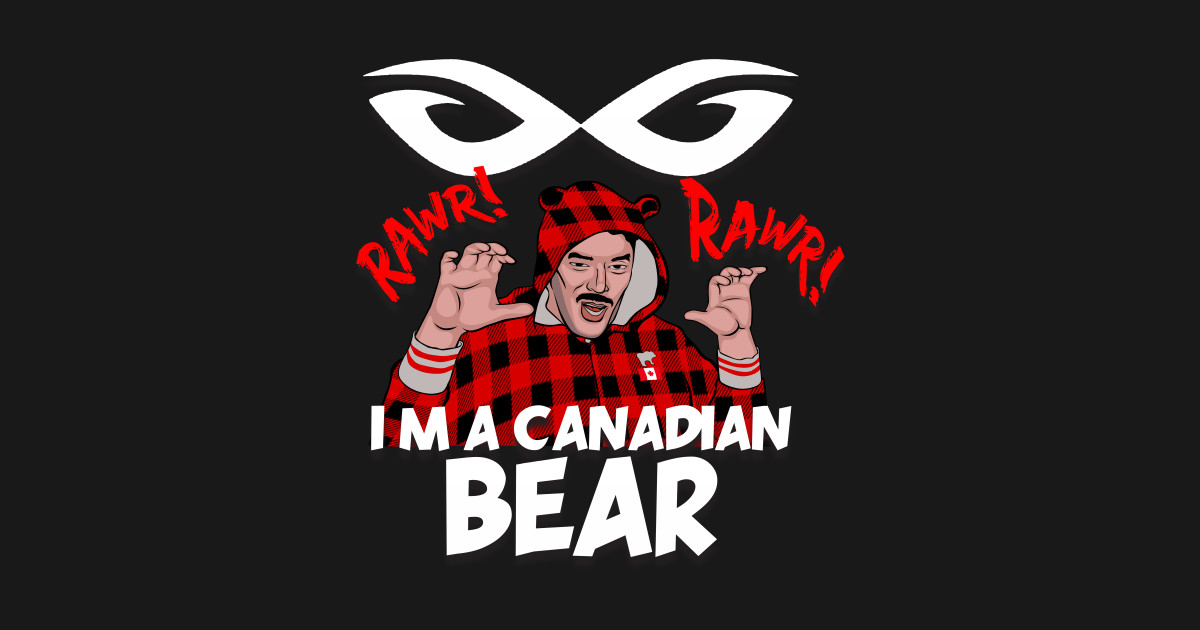 Canadian Bear Shirt - Geeks And Gamers - T-Shirt | TeePublic