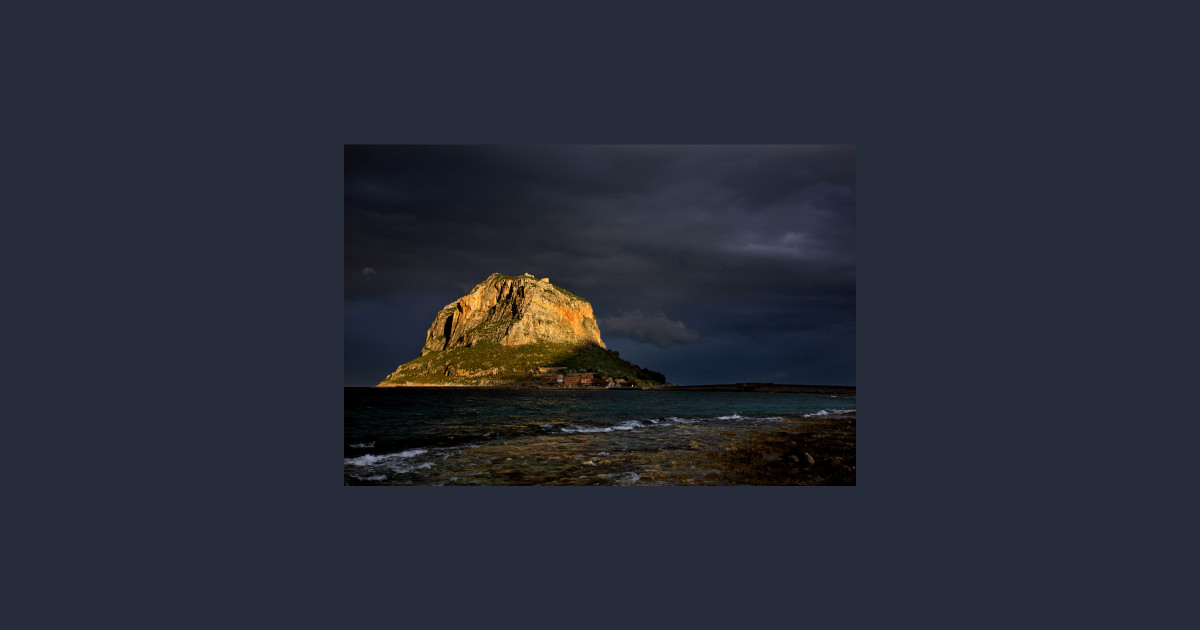 Natural spotlight on the Greek Gibraltar - Monemvasia - Monemvasia - T ...