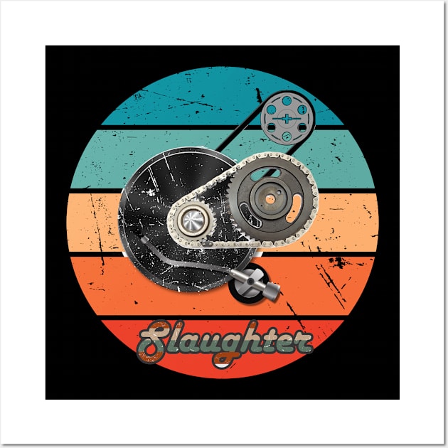 Retro Text Band Name Slaughter - Retro Text Band Name Slaughter ...
