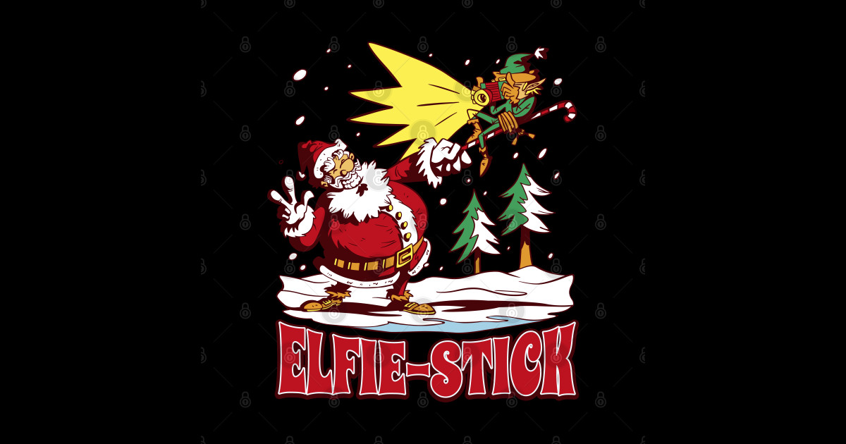 Santa's Elfie-Stick: Taking Festive Selfies with Santa and Friends ...