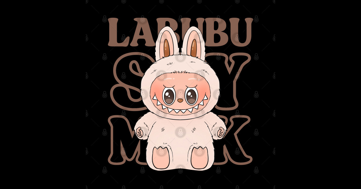 Soy Milk Labubu - Labubu - Posters and Art Prints | TeePublic