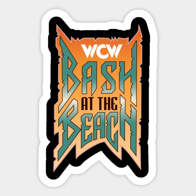 Bash at the Beach - Bash At The Beach - Sticker | TeePublic