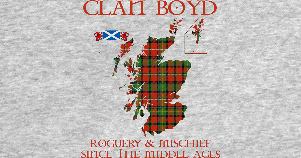 Clan Boyd tartan Scotland map Saltire flag and lion rampant scottish ...