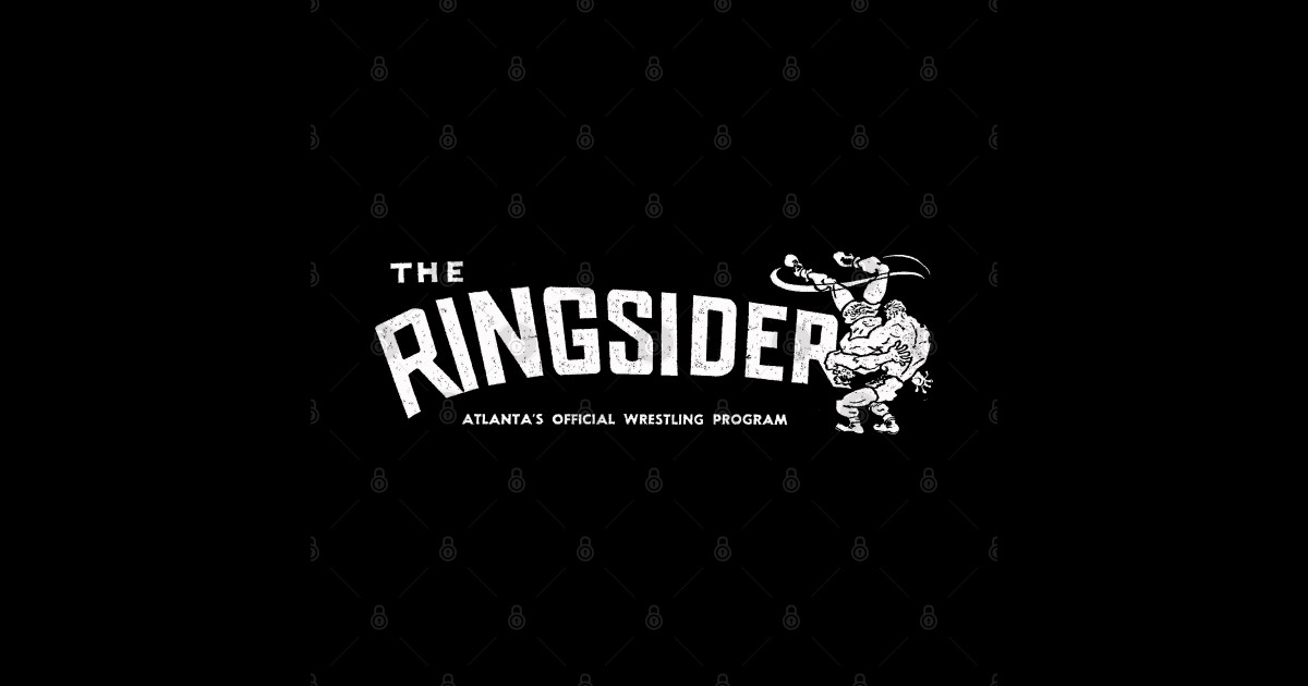The Ringsider - Wrestling - Sticker | TeePublic