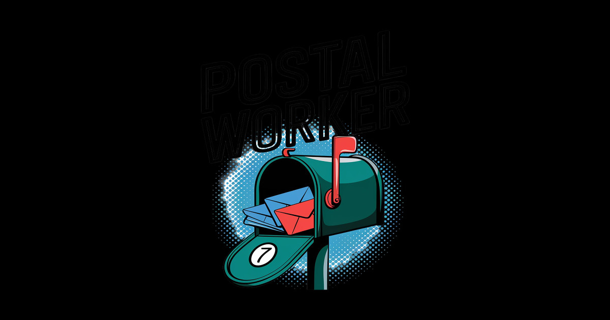 Postal Worker Mailman Mail Postman Courier - Postal Worker Mailman Mail ...