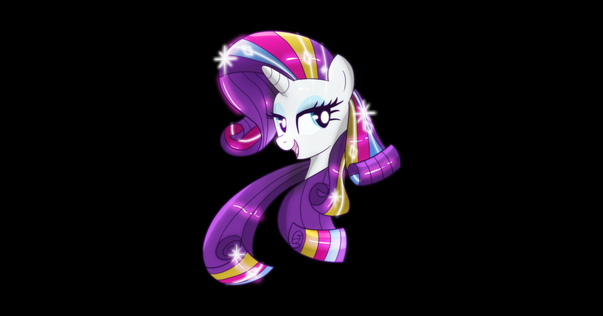Rainbowfied Rarity - My Little Pony - T-Shirt | TeePublic